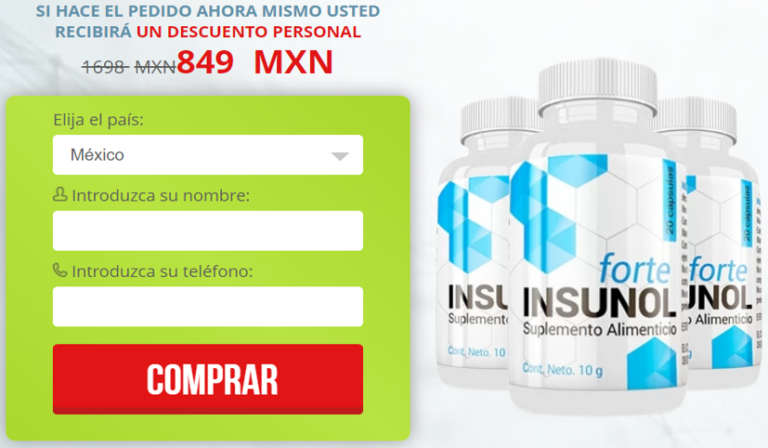 Insunol Forte Mexico: #1 ¡El Mejor Remedio Para La Diabetes!