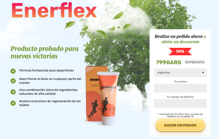 Enerflex Crema: Argentina ¡Cuidado Dolores Articulares!