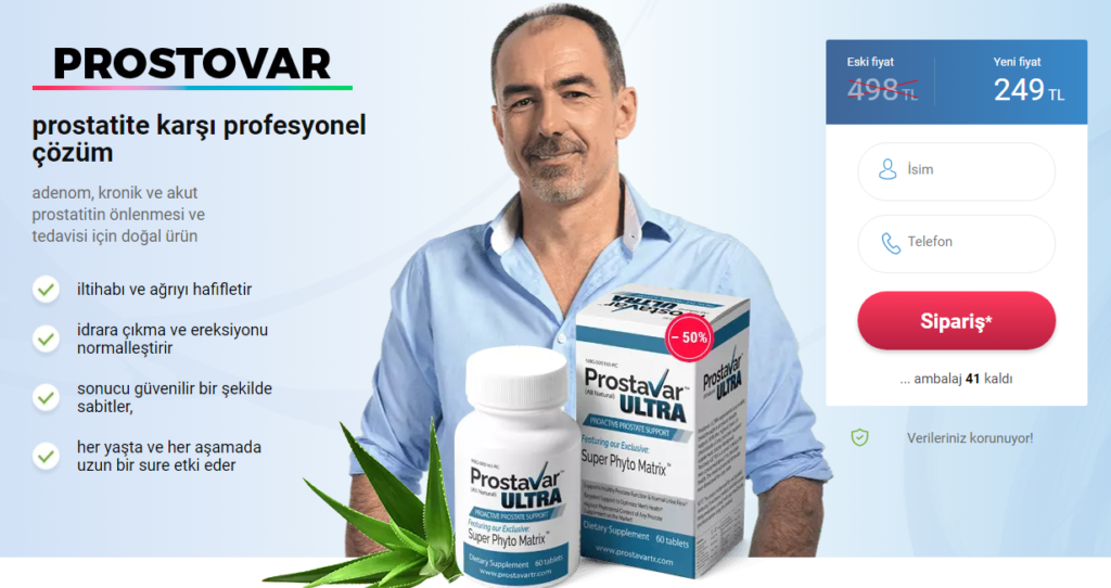 ProstaVar Ultra Tablet Fiyat Turkey: Yorumlar, Çalışmak, Kullanmak