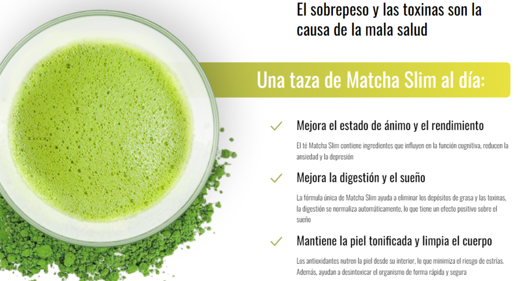 Matcha Slim Drink Mix Argentina Precio - Ayuda la pérdida de peso!