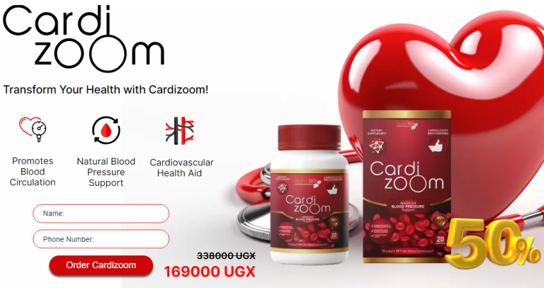 Cardizoom Capsule Price 169000 UGX - Maintain Hypertension