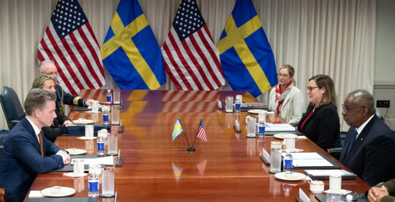 Washington And Stockholm Sign Defense Cooperation Agreement